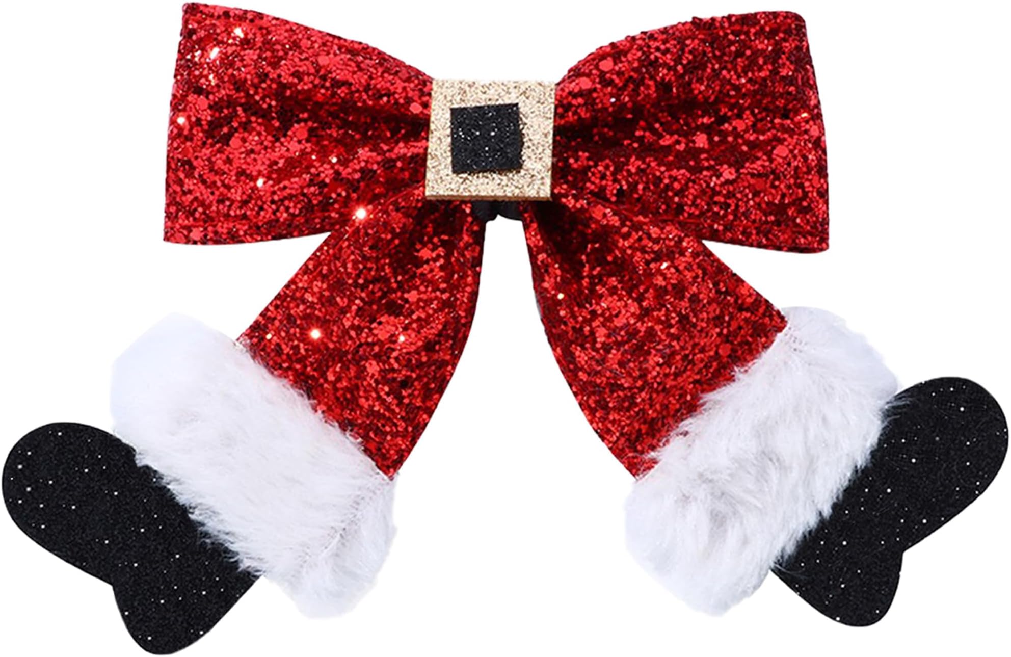 Amazon.com : NBjiuyin 8Pcs Christmas Hair Clips Cute Decorative ...