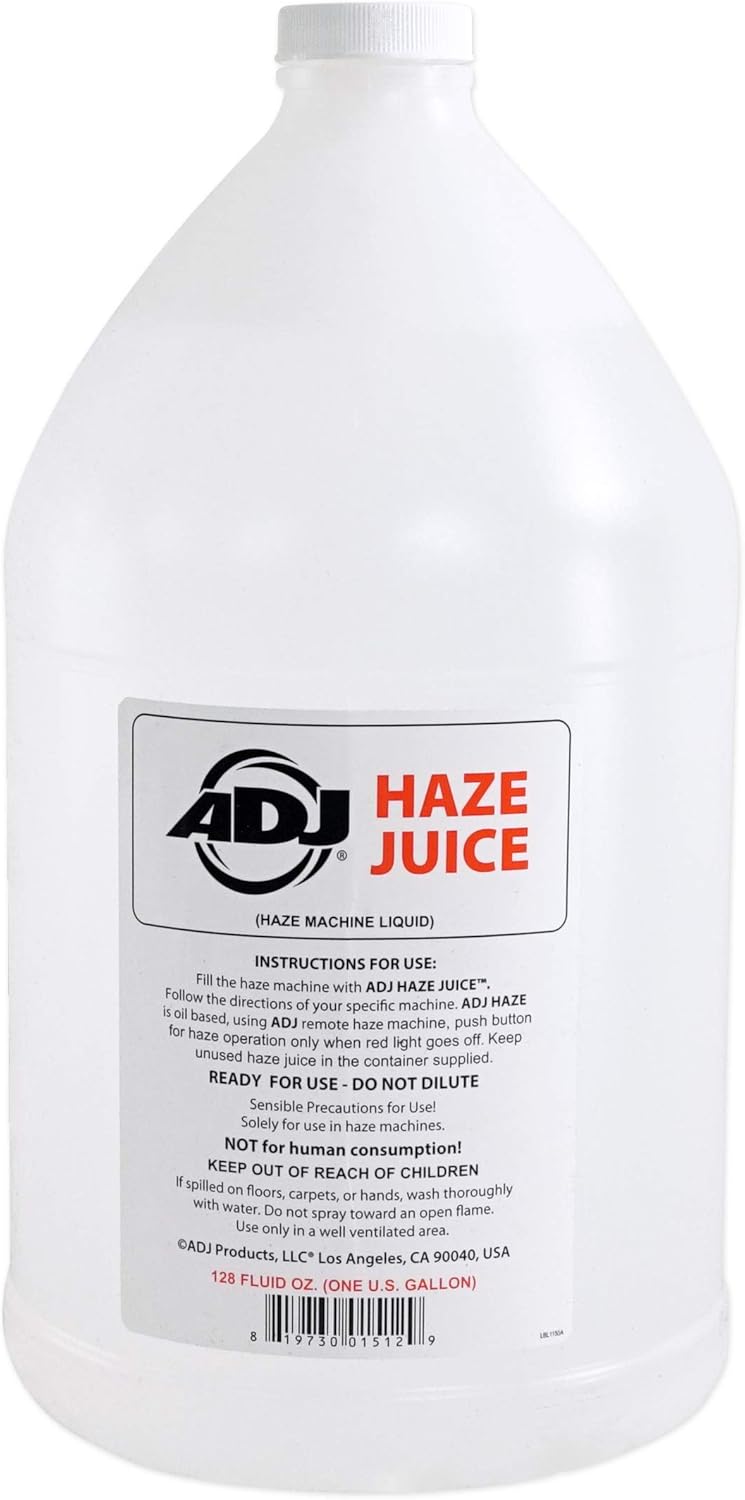 ADJ HAZE/G Oil Based Haze Fluid for use with Haze Generator : Amazon.ca ...