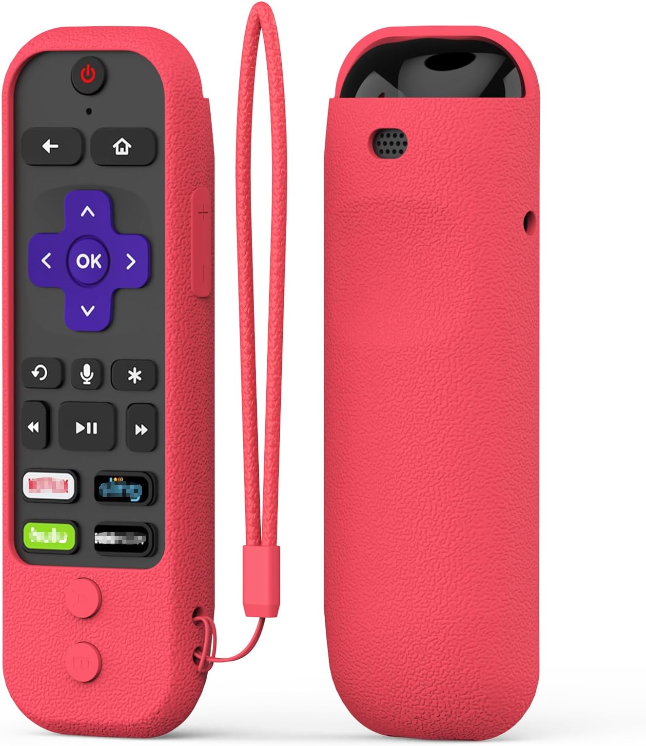 Amazon.com: Silicone Cover for Roku Ultra 2022 Remote Roku Voice Remote ...