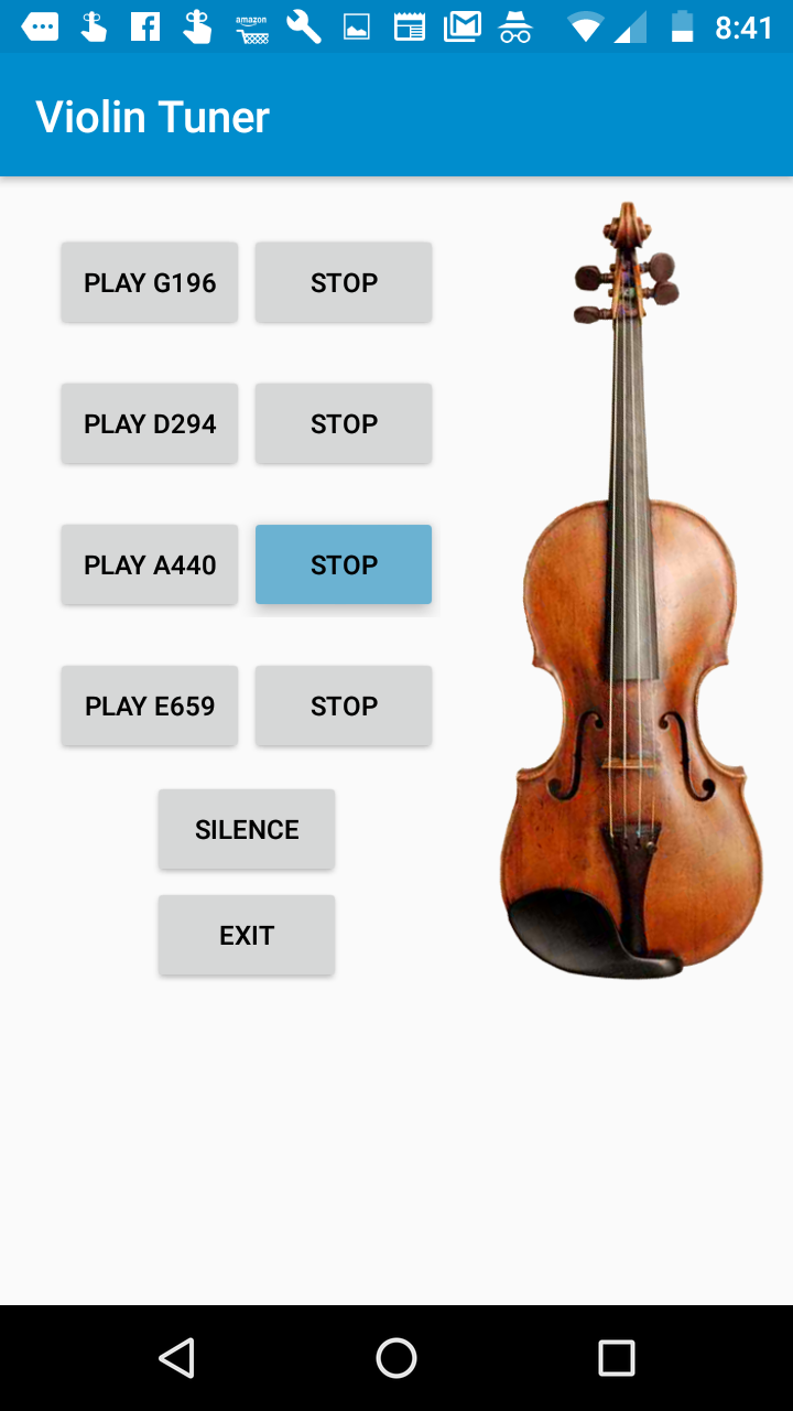 Violin Tuner - App on Amazon Appstore