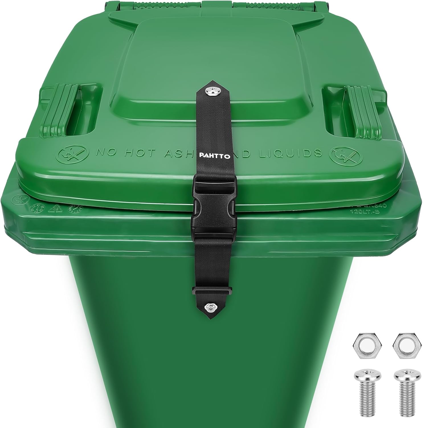 Amazon.com: PAHTTO Trash Can Locks for Animals, Universal Garbage Can ...