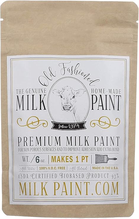 Old Fashioned Milk Paint Color: Buttermilk, Pint – Packaged As Powder ...