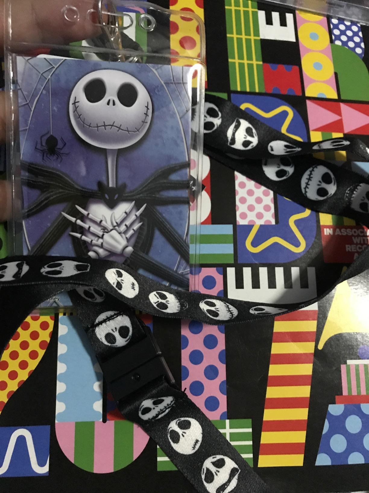 Disney Nightmare Before Christmas Jack Angry Face Cordón, multicolor, 1 ...