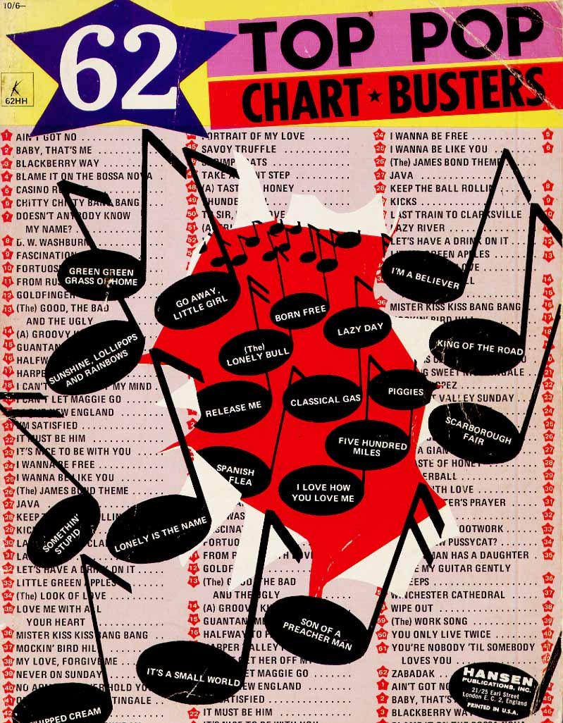 62 More Top Pop Chart Busters: Amazon.co.uk: Books