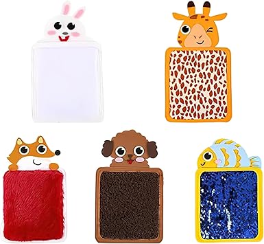 Ninnyi 5 Pcs Children Sensory Mats, Animals Tactile Sensory Pads for ...