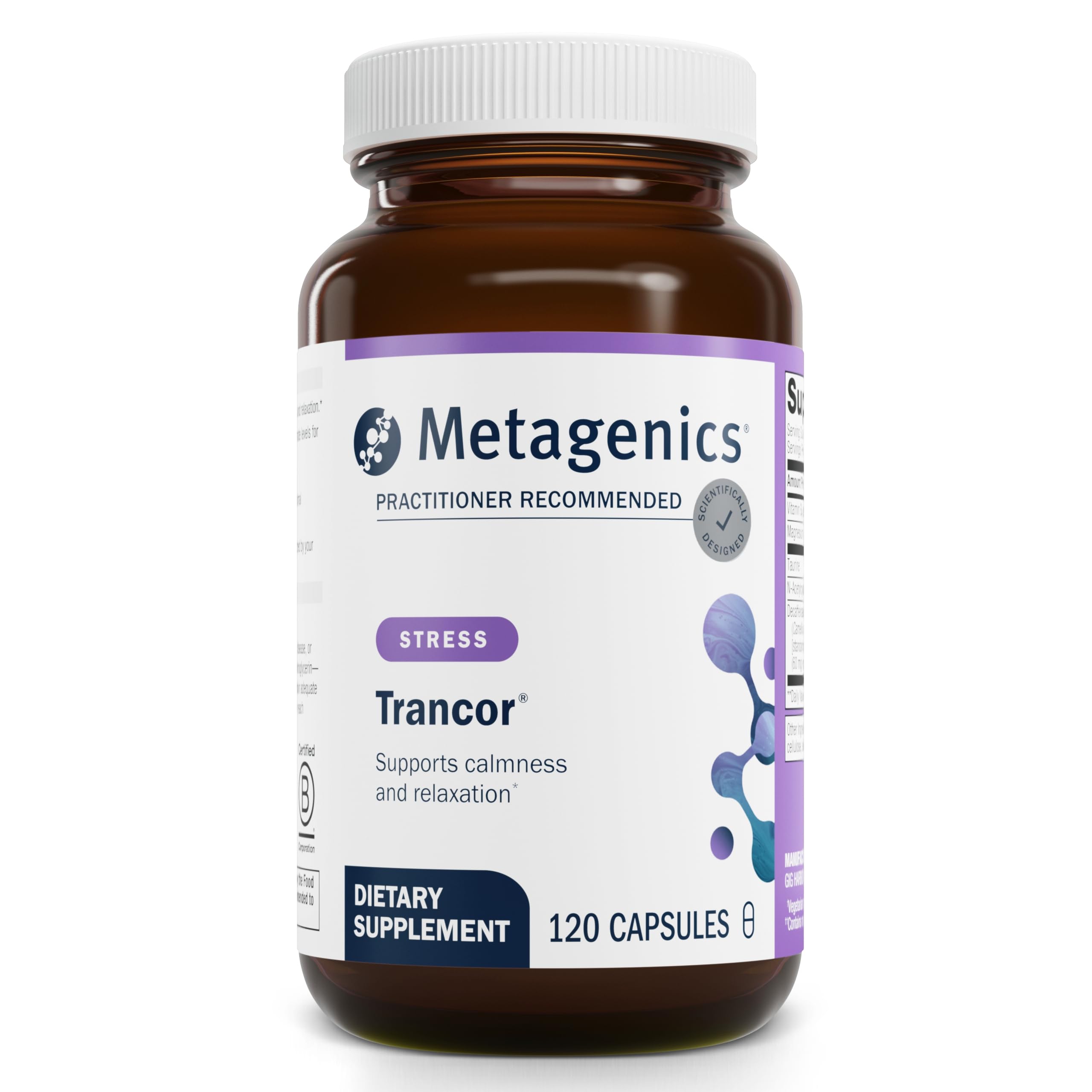 Amazon.com: Metagenics Trancor - Calmness Support* - Balance GABA ...