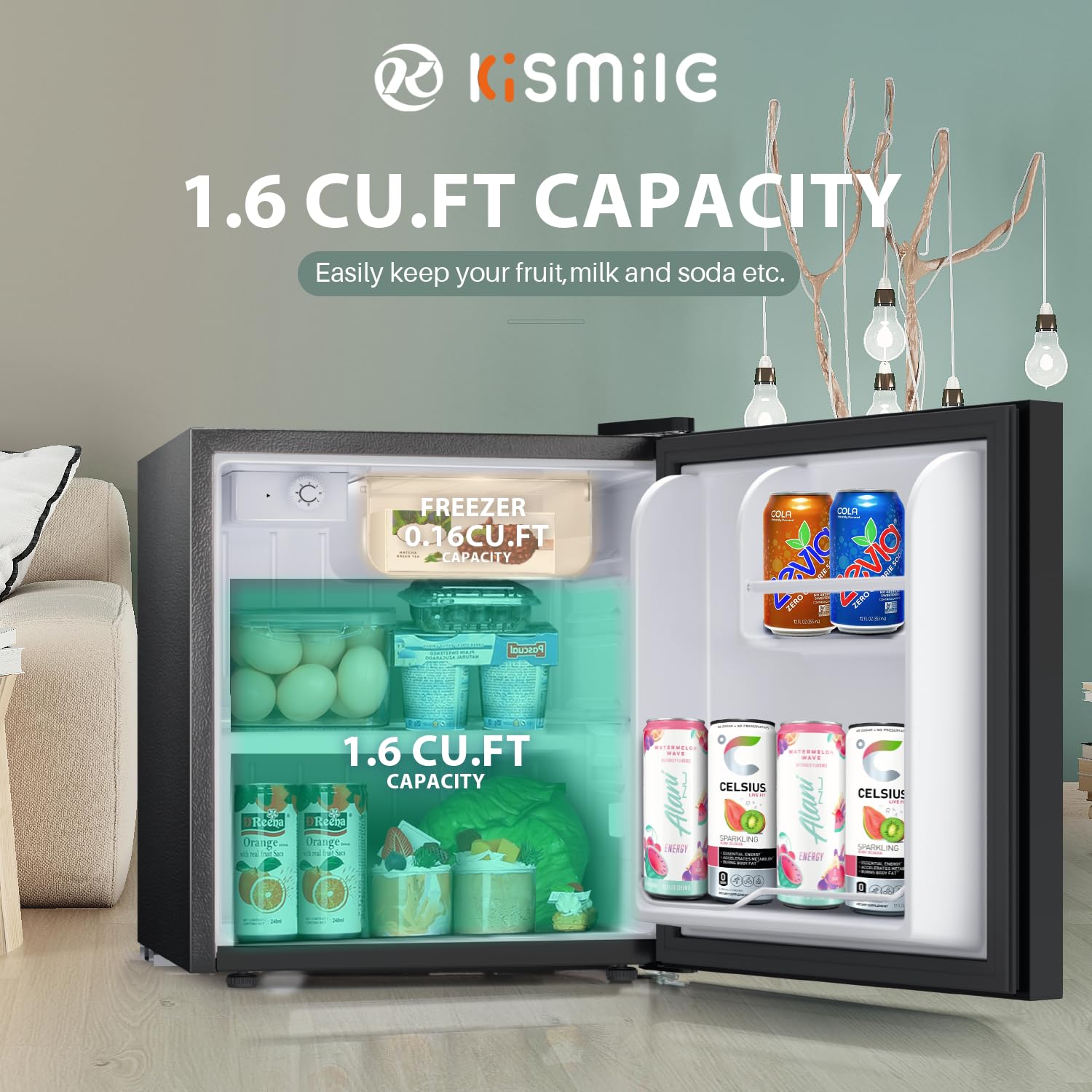 Snapklik.com : Kismile Mini Fridge