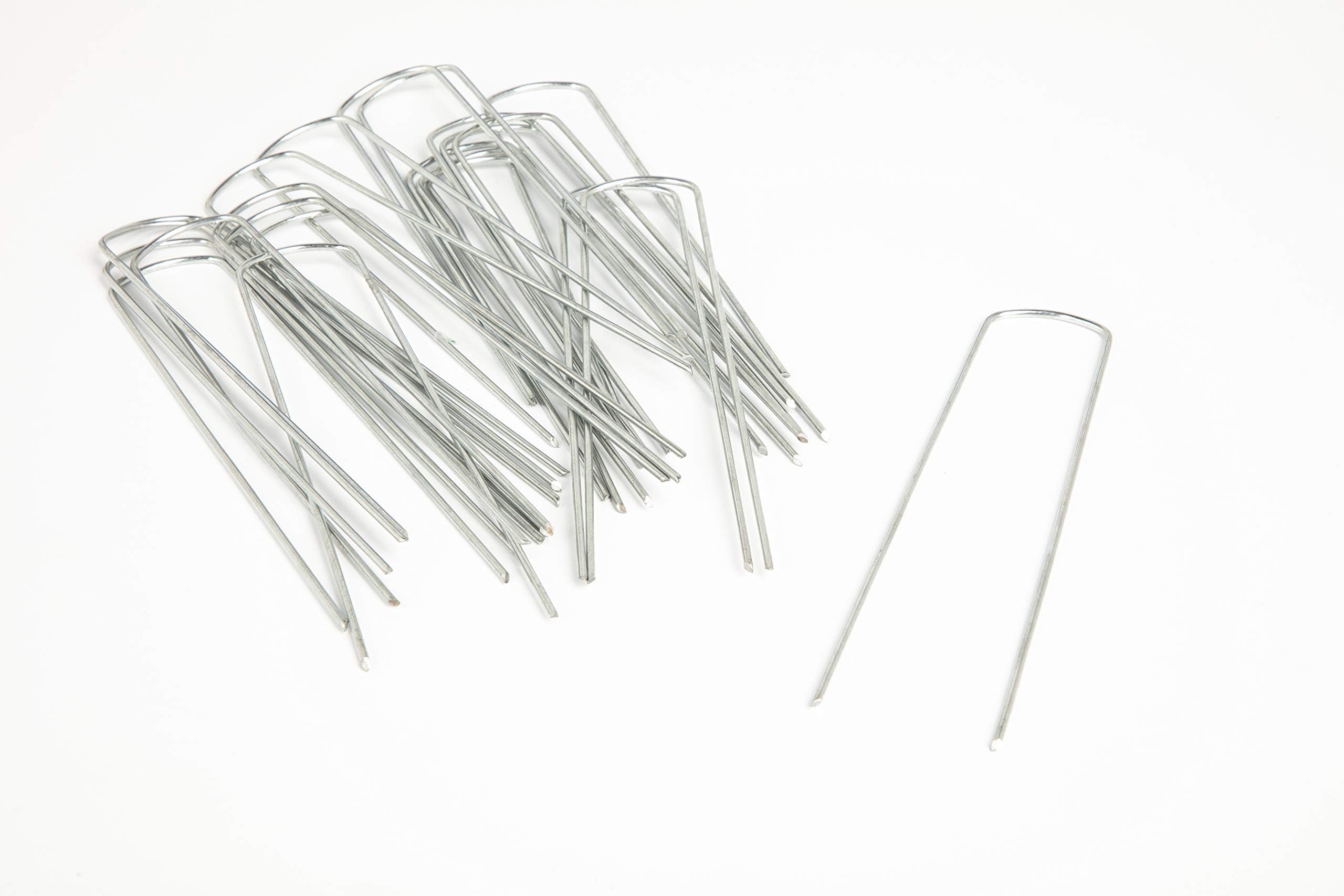 Amazon.com: Garden Armor Landscape Pins (50 Count) - Galvanized Heavy ...