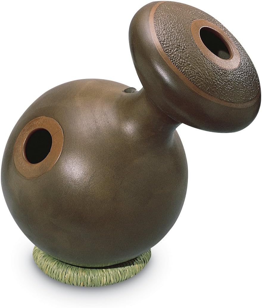 Amazon.com: Udu clay drum with goat skin (Udu Oben) : Musical Instruments