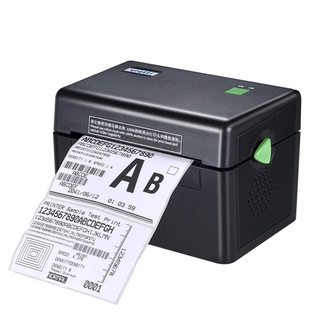 Watch 4B-2054F vretti USB Shipping Label Printer Windows Installation ...