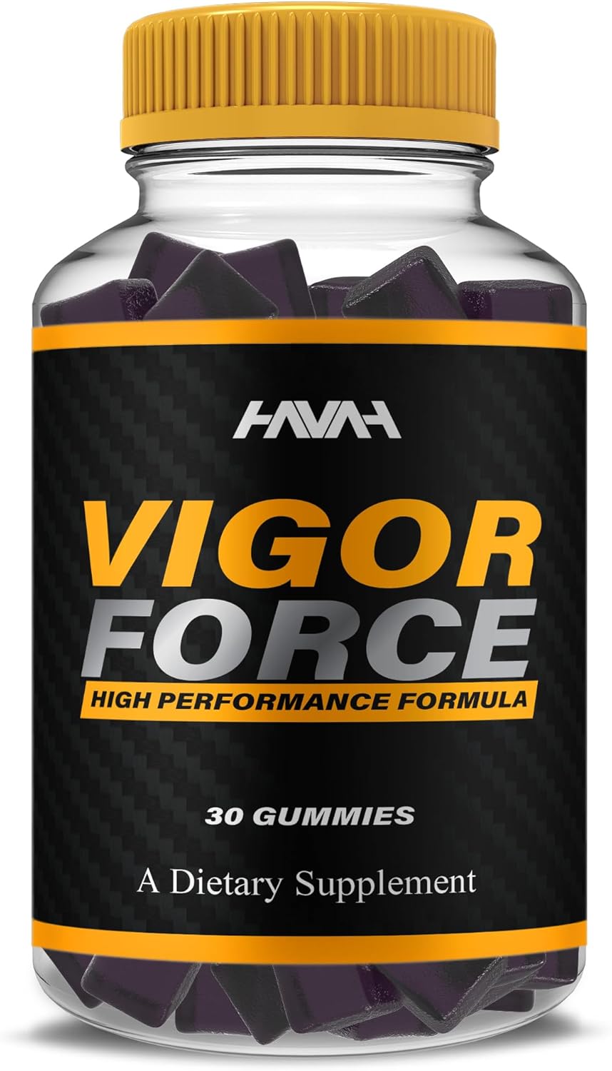Amazon.com: Vigor Force Maximum Strength Performance Gummies VigorForce ...