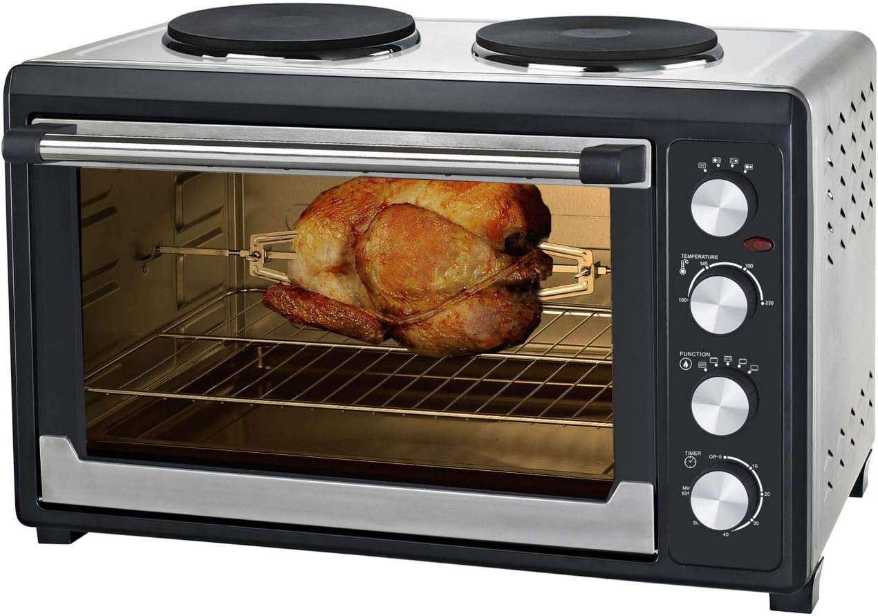 Syntrox Germany 60 Litre Mini Oven with Convection and Rotisserie ...