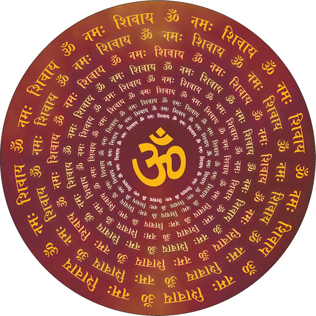 Masstone Om Namah Shivay Sticker for Wall | Om Stickers for Wall for ...