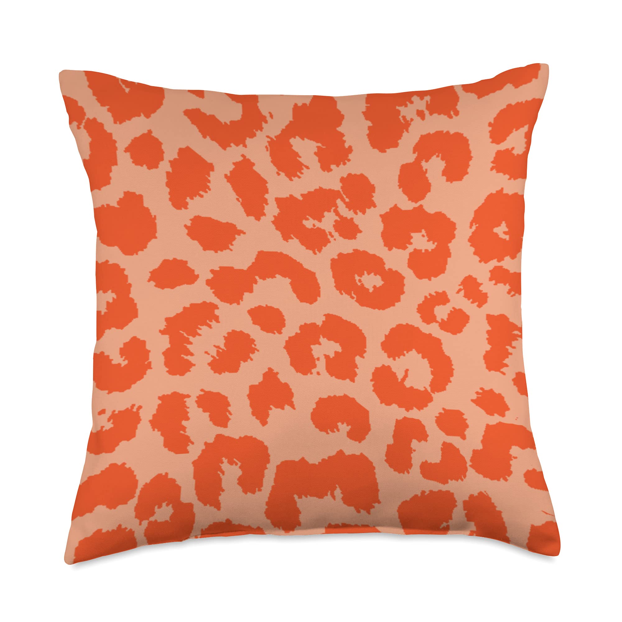 Orange Cheetah Print