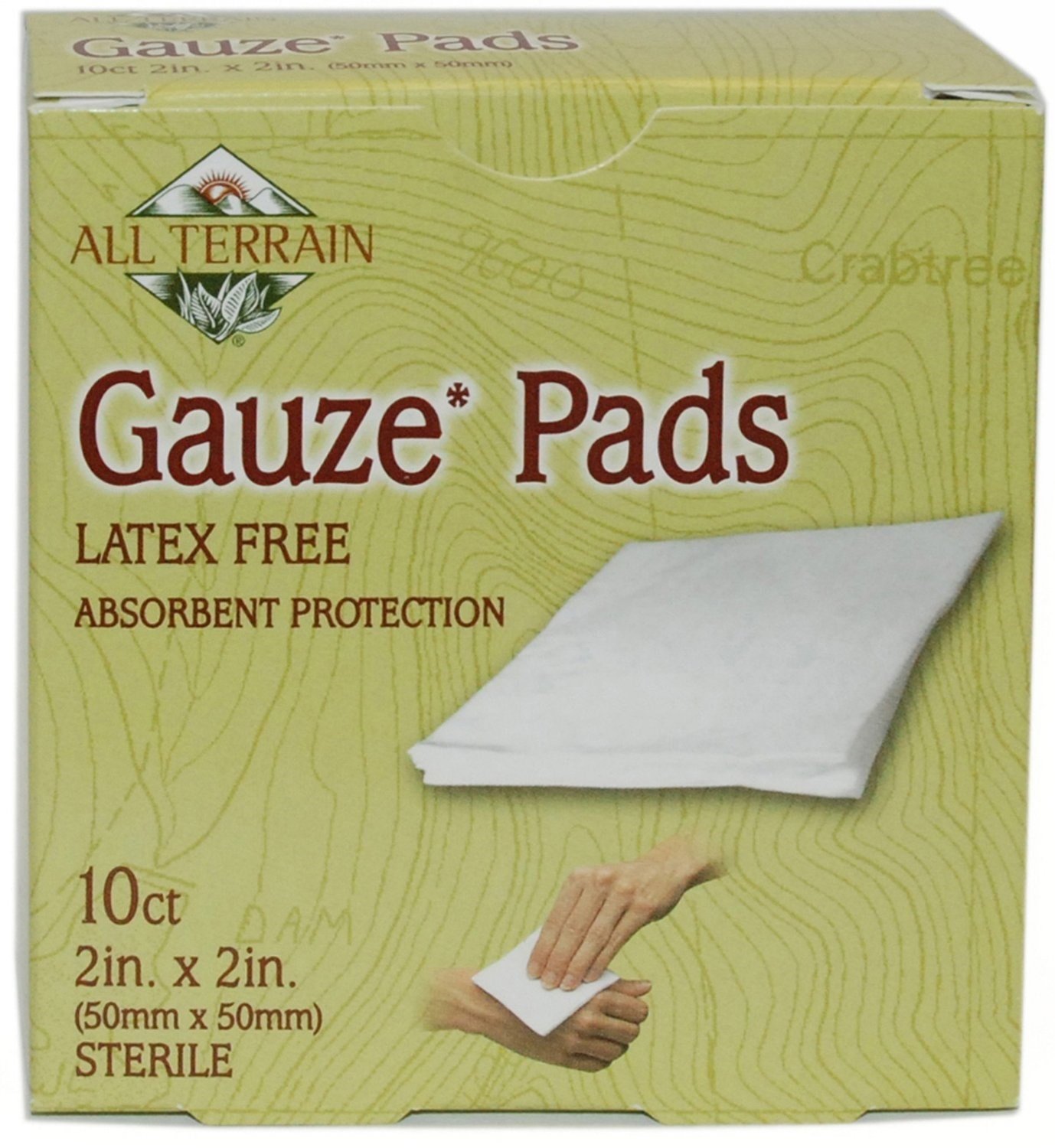 Amazon.com: All Terrain Gauze Pads 2X2 10 Ct : Health & Household