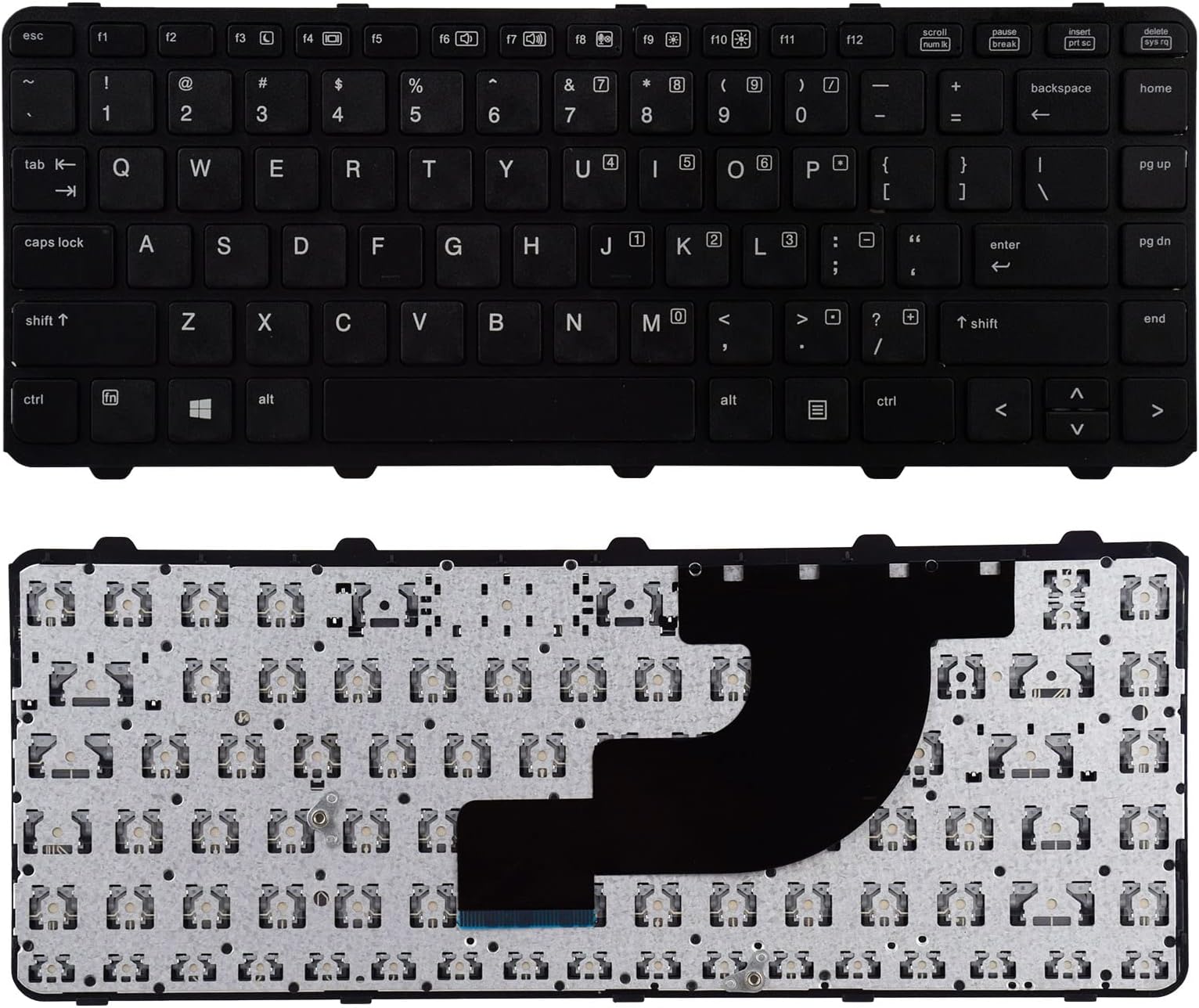 Amazon.com: US Replacement Keyboard for HP Probook 430 G3/430 G4/440 G3 ...