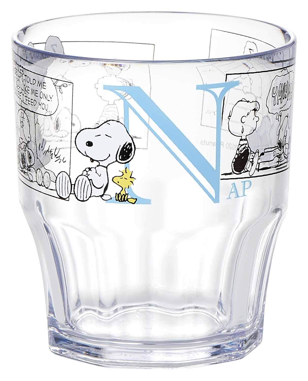 Snapklik.com : OSK C-7 Light Blue Peanuts Plastic Cup Made In Japan