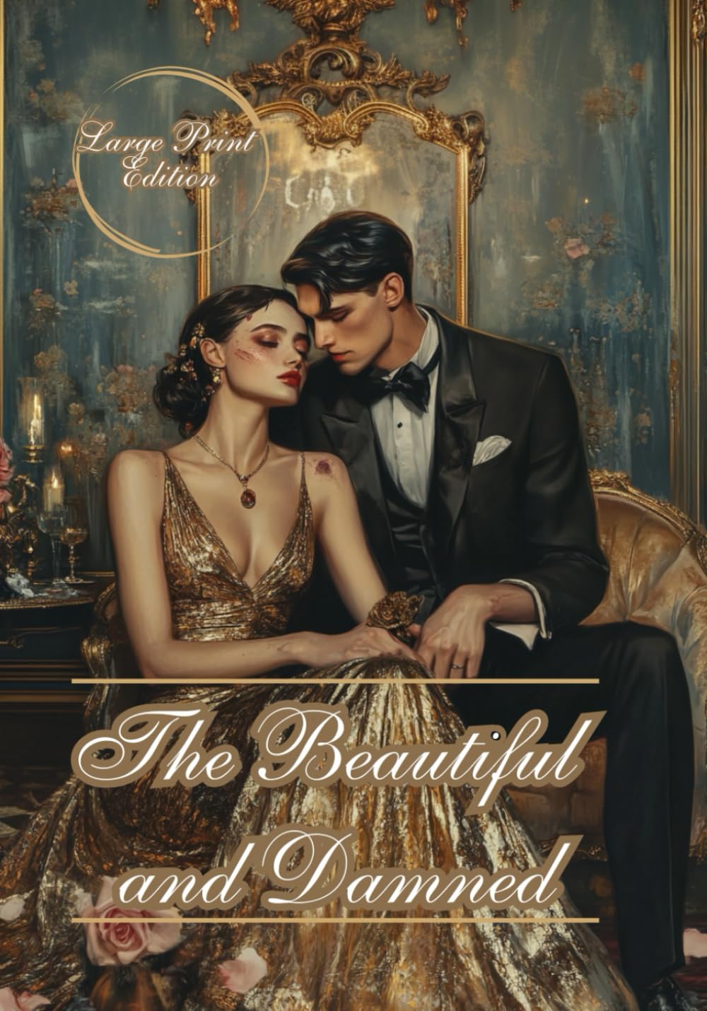The Beautiful and Damned (Large Print Edition): A Jazz Age Novel of Love, Wealth, and Moral ...