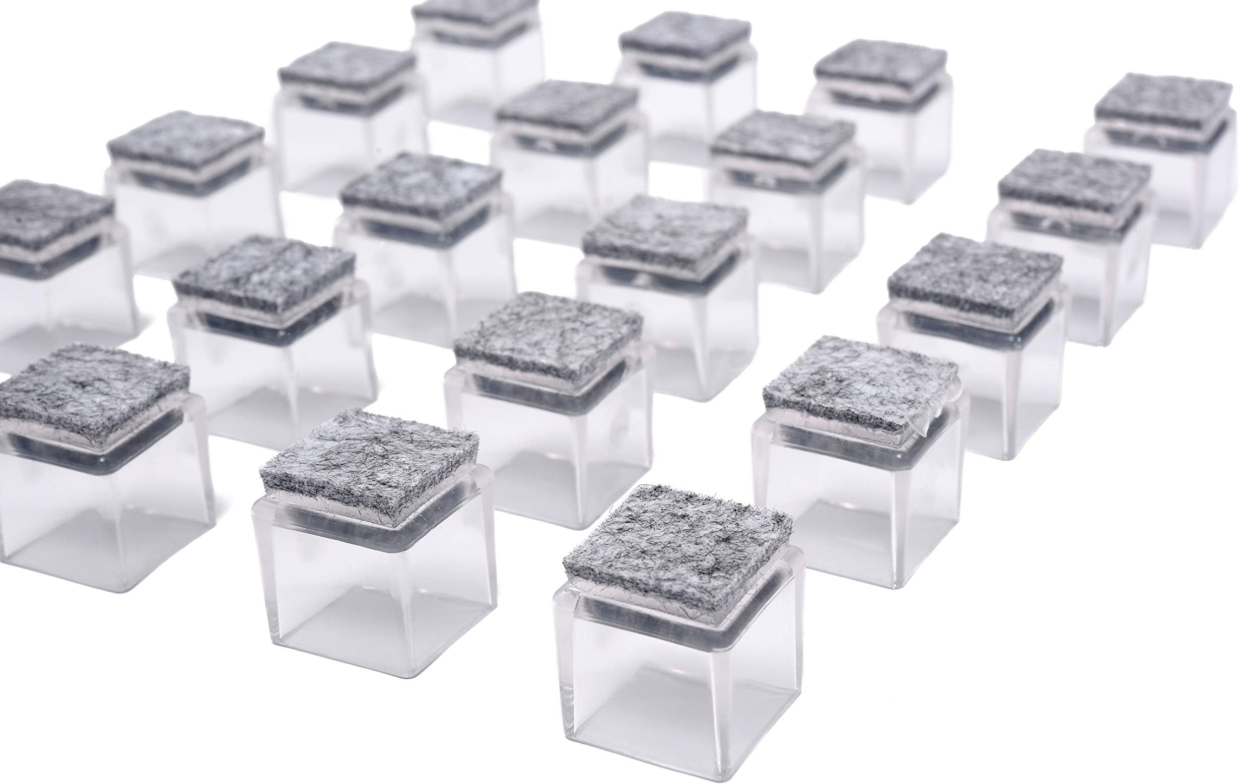 Furnigear Chair Leg Floor Protectors, Furniture Felt Pads Silicone ...