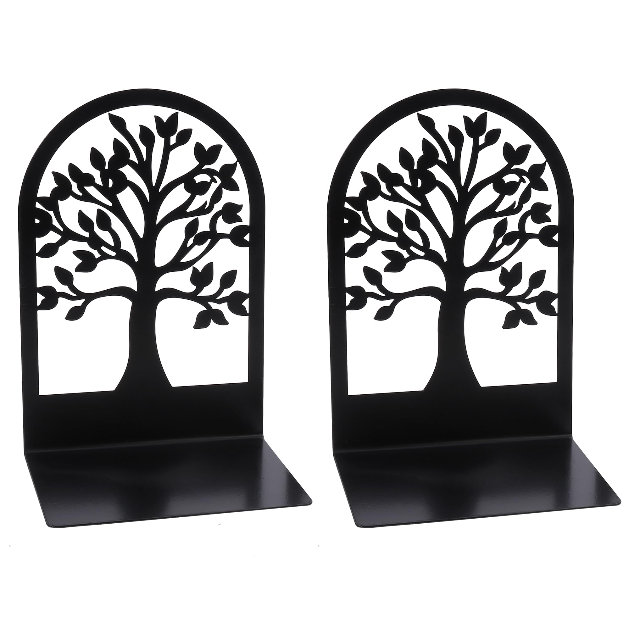 Amazon.com: Tree of Life Book Ends - Black Tree Decorative Bookend ...