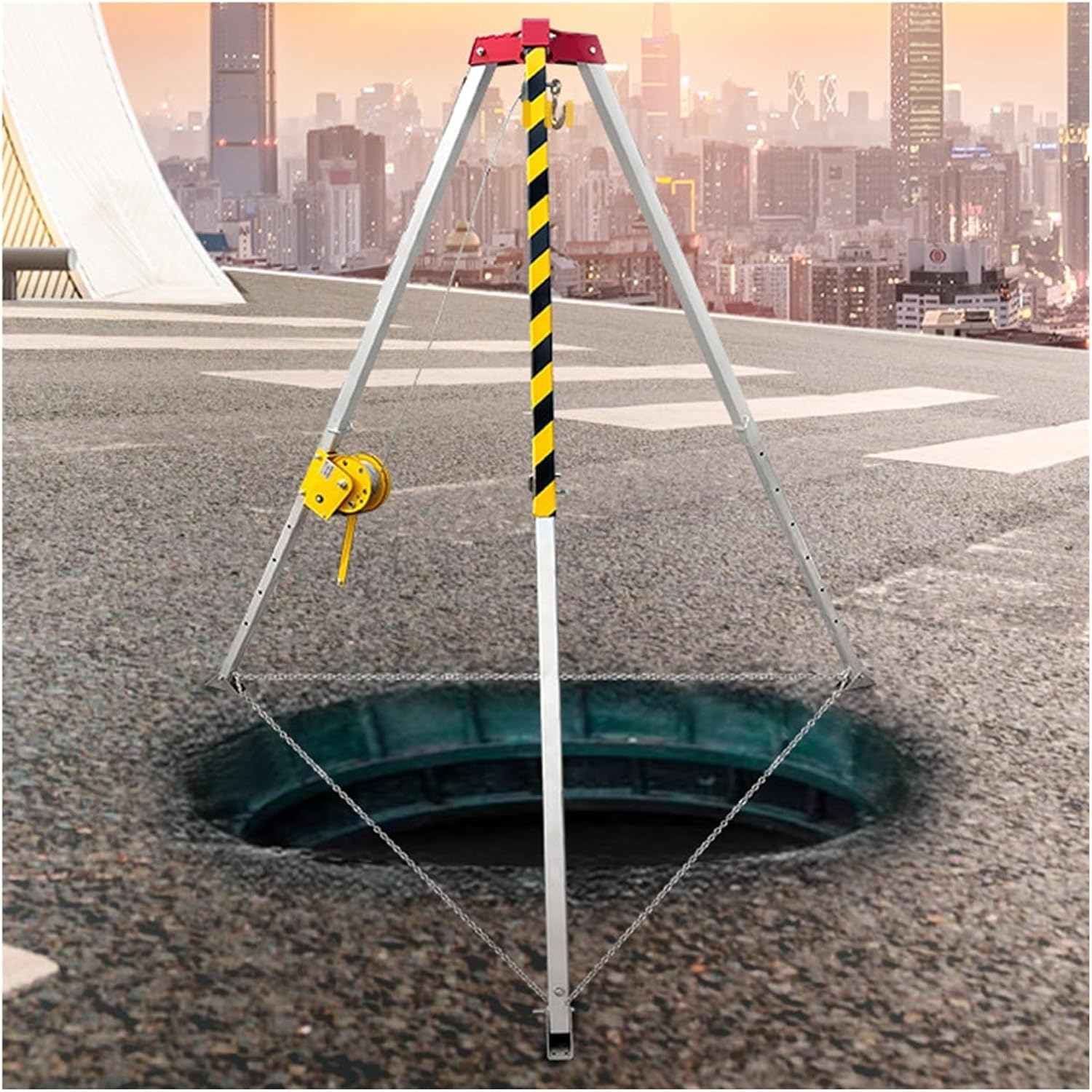 Amazon.co.jp: Wellhead Rescue Rack with Tripod for Small Spaces with 65 ...