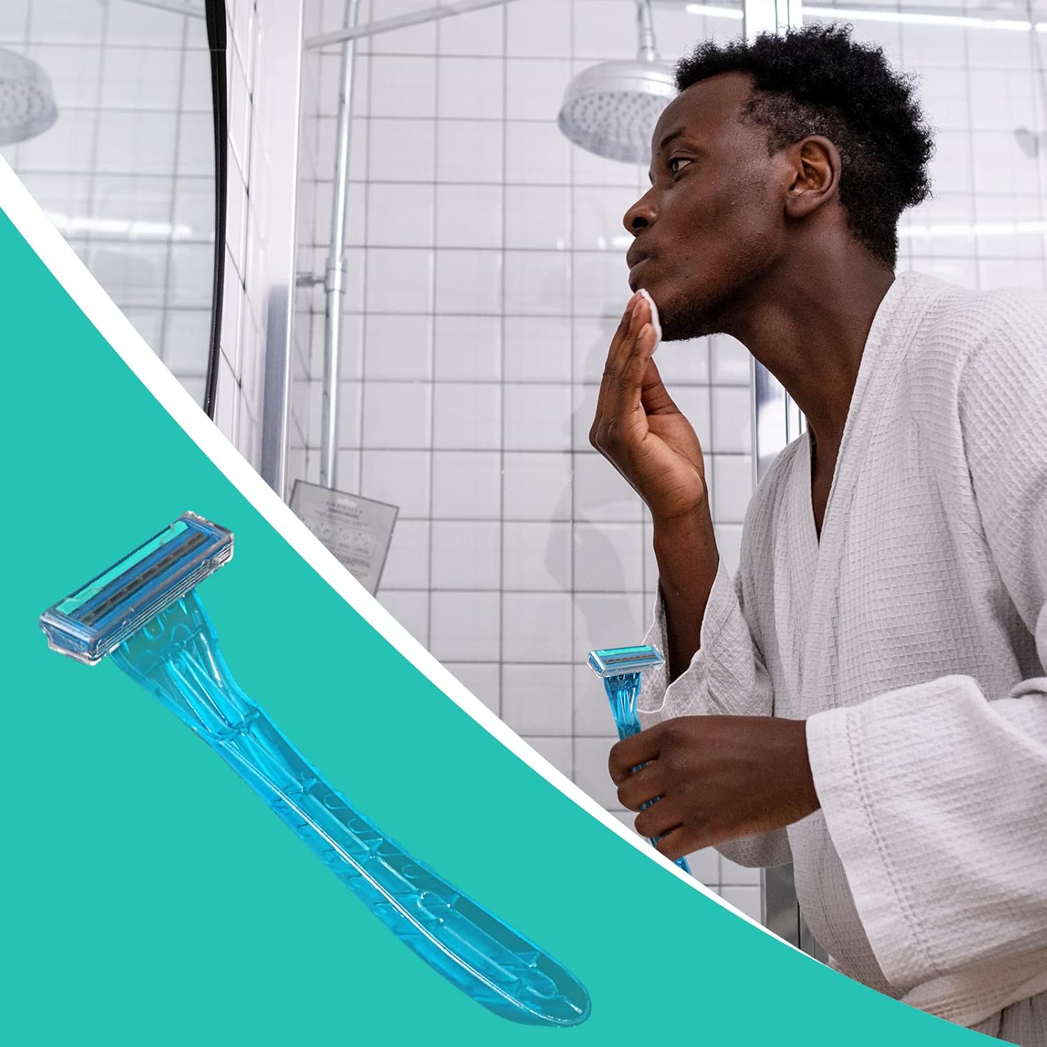 (100 Pack) Disposable Razors,Disposable Razors For Women,Mens ...