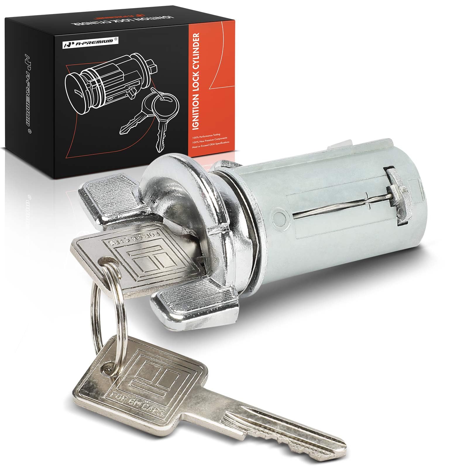 Amazon.com: A-Premium Ignition Lock Cylinder with 2 Keys Compatible ...