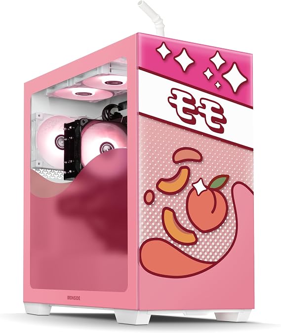 Amazon.com: Ironside Computers Peach Juicebox Limited Edition Gaming PC ...