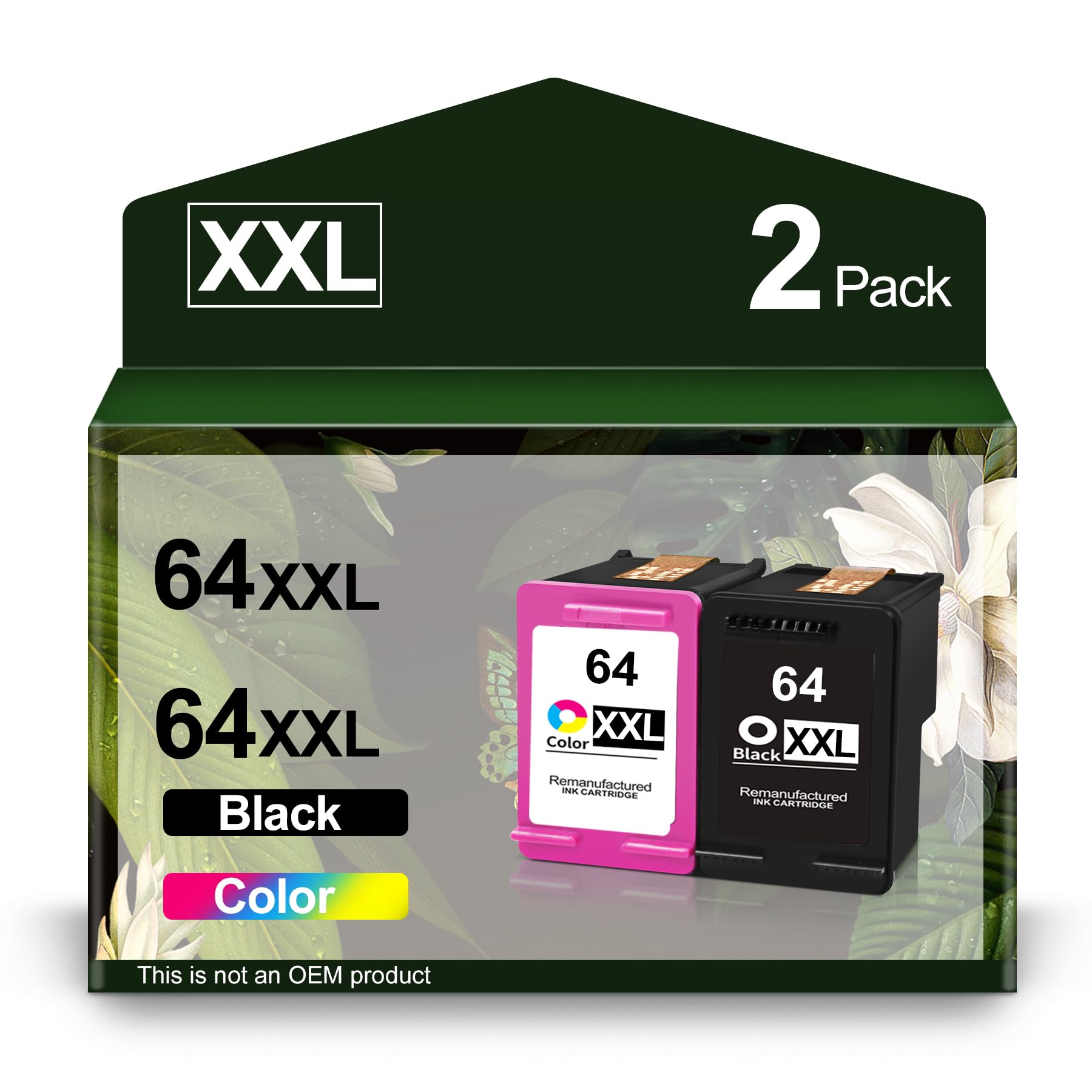 Amazon.com: 64XL Ink Black and Color Combo Pack Replacement for HP 64 ...