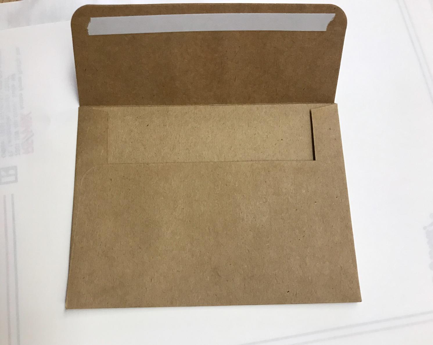 Amazon.com : A2 Kraft Envelopes for Cards and Invitations (Brown, 5.7 x ...