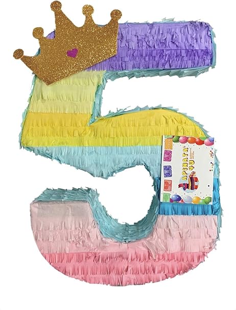 Amazon.com: APINATA4U Number 5 Princess Themed : Toys & Games