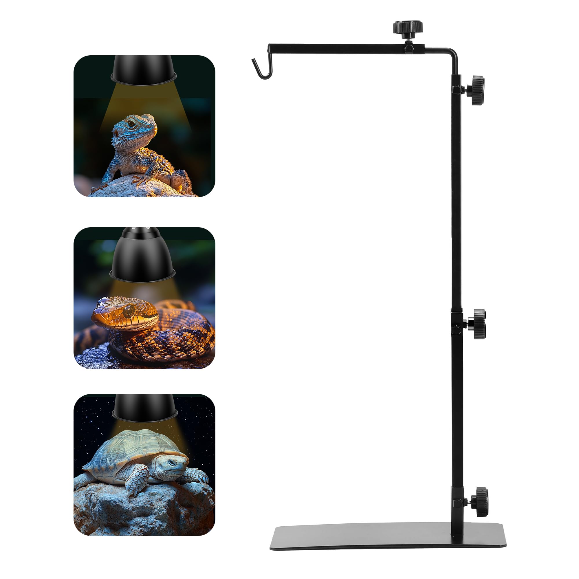 Amazon.com: Simple Deluxe Reptile Light Stand Adjustable 15-36.6 inch ...
