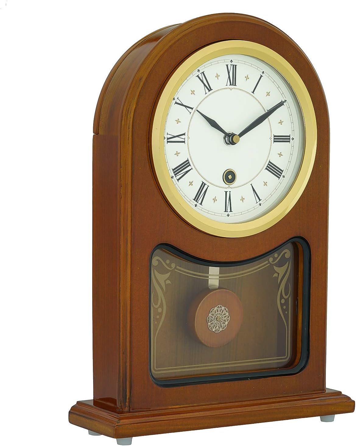 Home By Nilkamal Sigma Table Clock (Black) - Analog, Plastic, 130 Mm ...