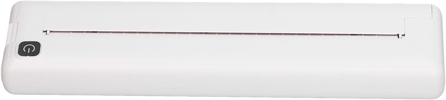 Wireless Inkless Portable Printer, 200dpi Mini PortableRechargeable A4 ...