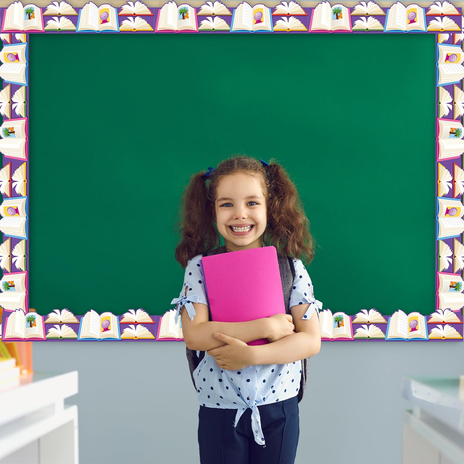 Snapklik.com : Geyee 84 Pieces 83 Feet Classroom Bulletin Board Borders ...