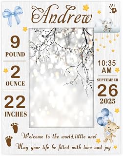 Best Baby Name Photo Frame Keepsakes for New Parents – The Art of ...