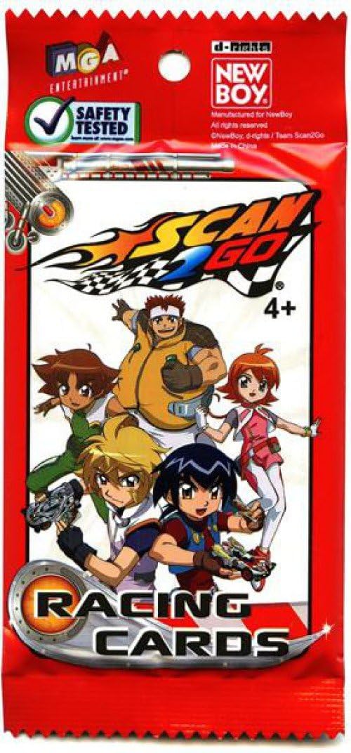 Amazon.com: Scan 2 Go Racing Cards : Toys & Games