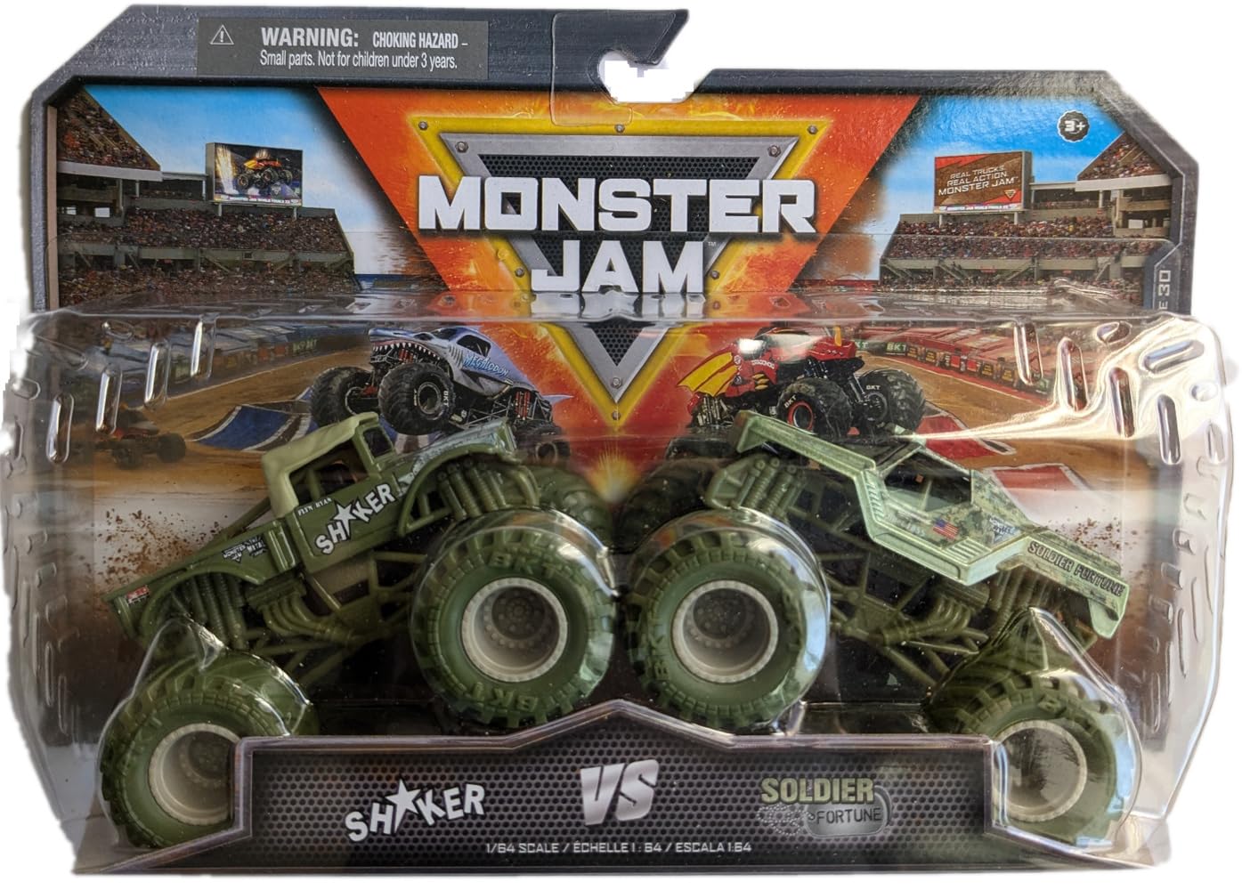 Amazon.com: Monster Jam 2024 Series 30 1:64 Diecast Monster Truck 2 ...