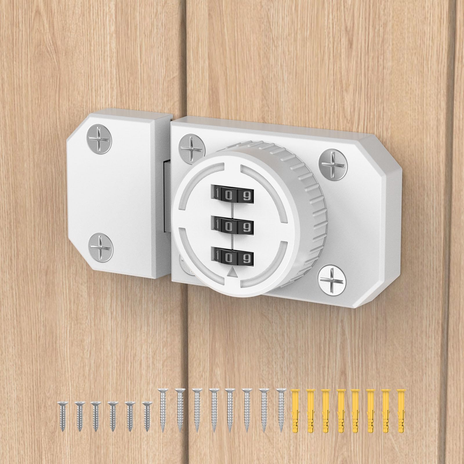 Snapklik.com : Mixizigoz Combination Cabinet Door Lock Latch, Keyless ...
