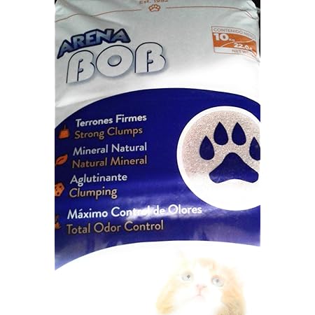 T90 Bob Plus, Arena para Gato, Arena de Gato, Aglutinante, SIN Polvo ...