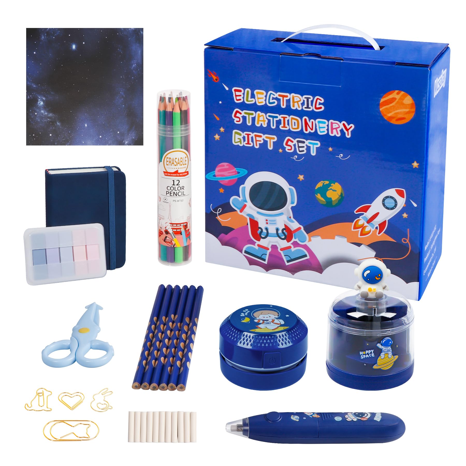 Amazon.com: Mcsalay School Supplies for Kids Cute School Supply Kit ...