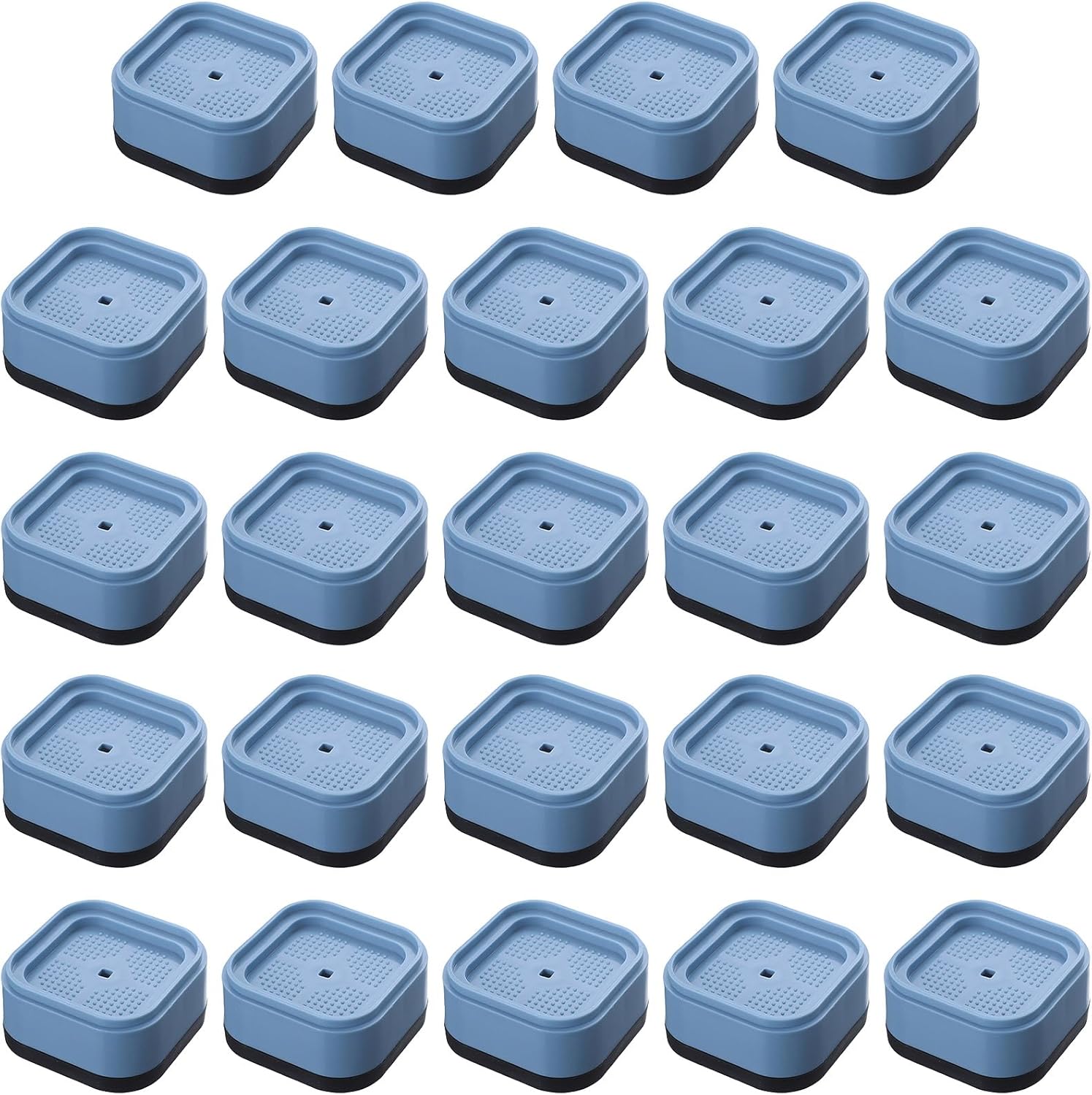 Amazon.com: Clpqwwzc 24 Pcs 1.37" Blue Furniture Risers Bed Risers ...