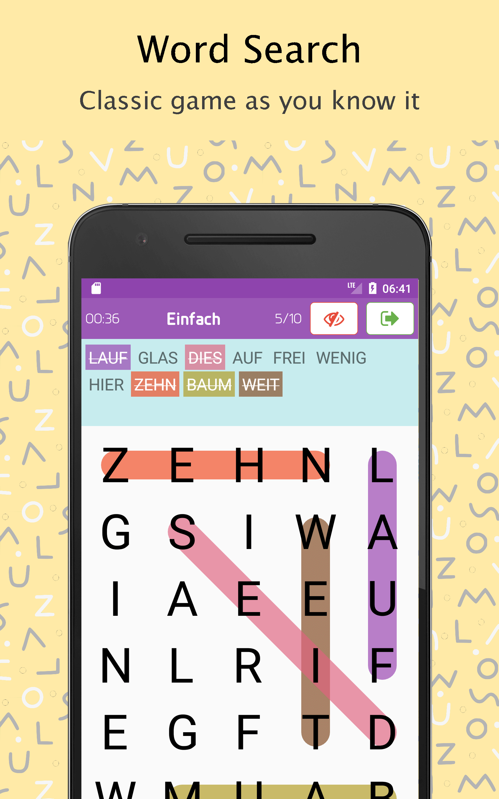 Wortsuche (Word Search - German):www.amazon.com:Appstore for Android
