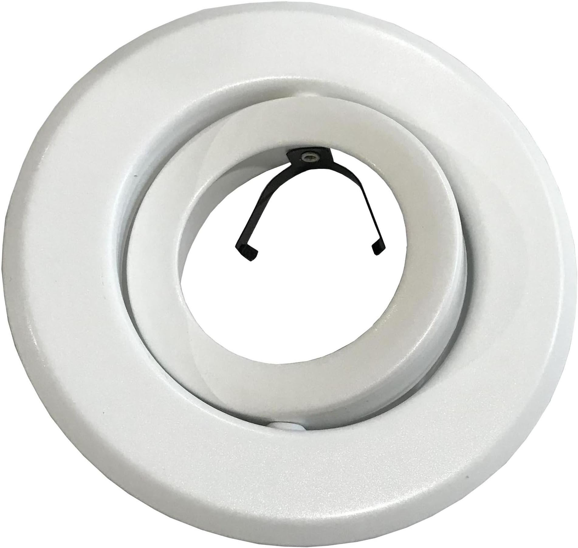 Nora Lighting NS-12W 4 Inch Surface Gimbal Ring Trim Round White ...