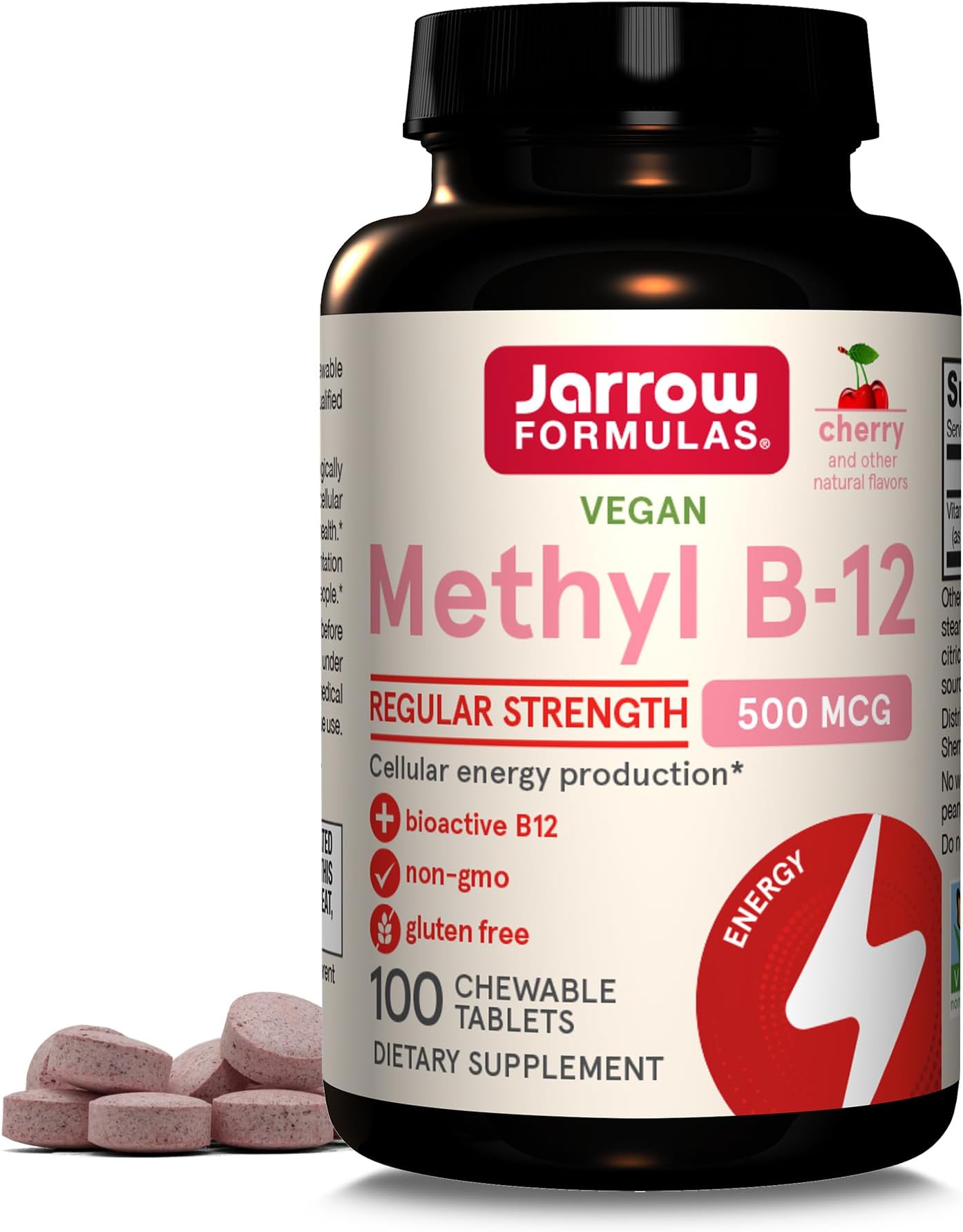 Amazon.com: Jarrow Formulas® Methyl B-12 Tablets, 500 mg, Dietary ...