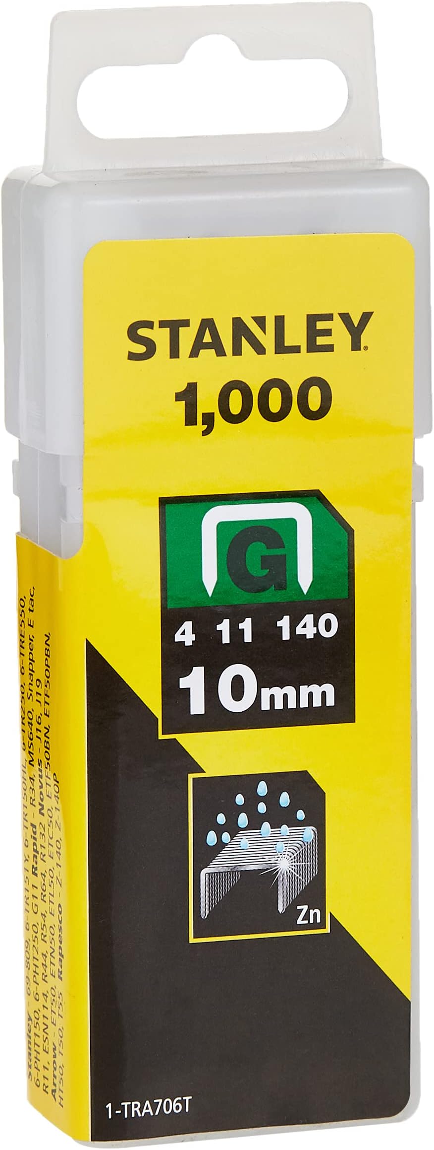 Amazon.com: Stanley 1-TRA706T Type G Staples (1000 piece), Silver ...