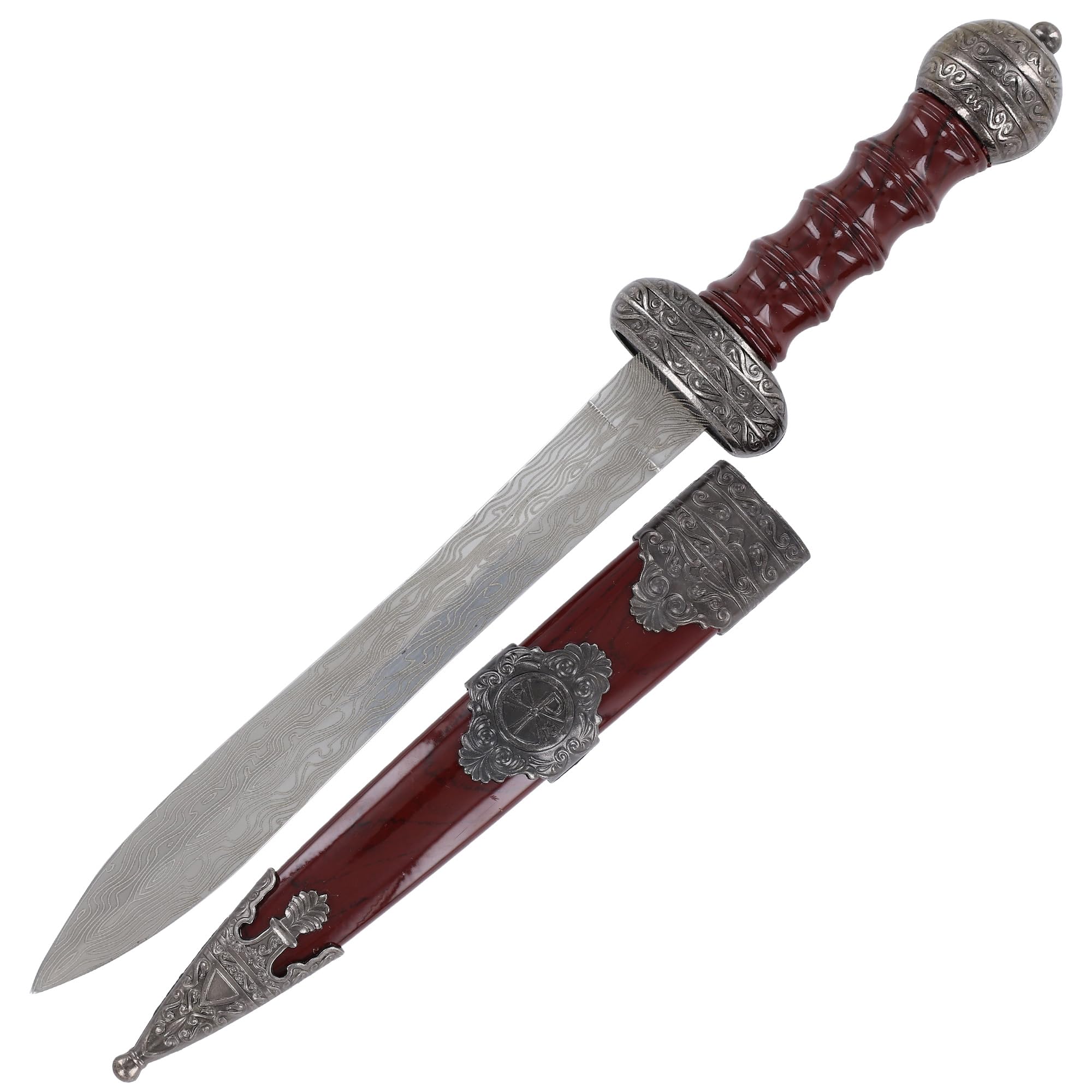 Amazon.com: Armory Replicas™ Roman Elite Small Etched Wave Pattern ...