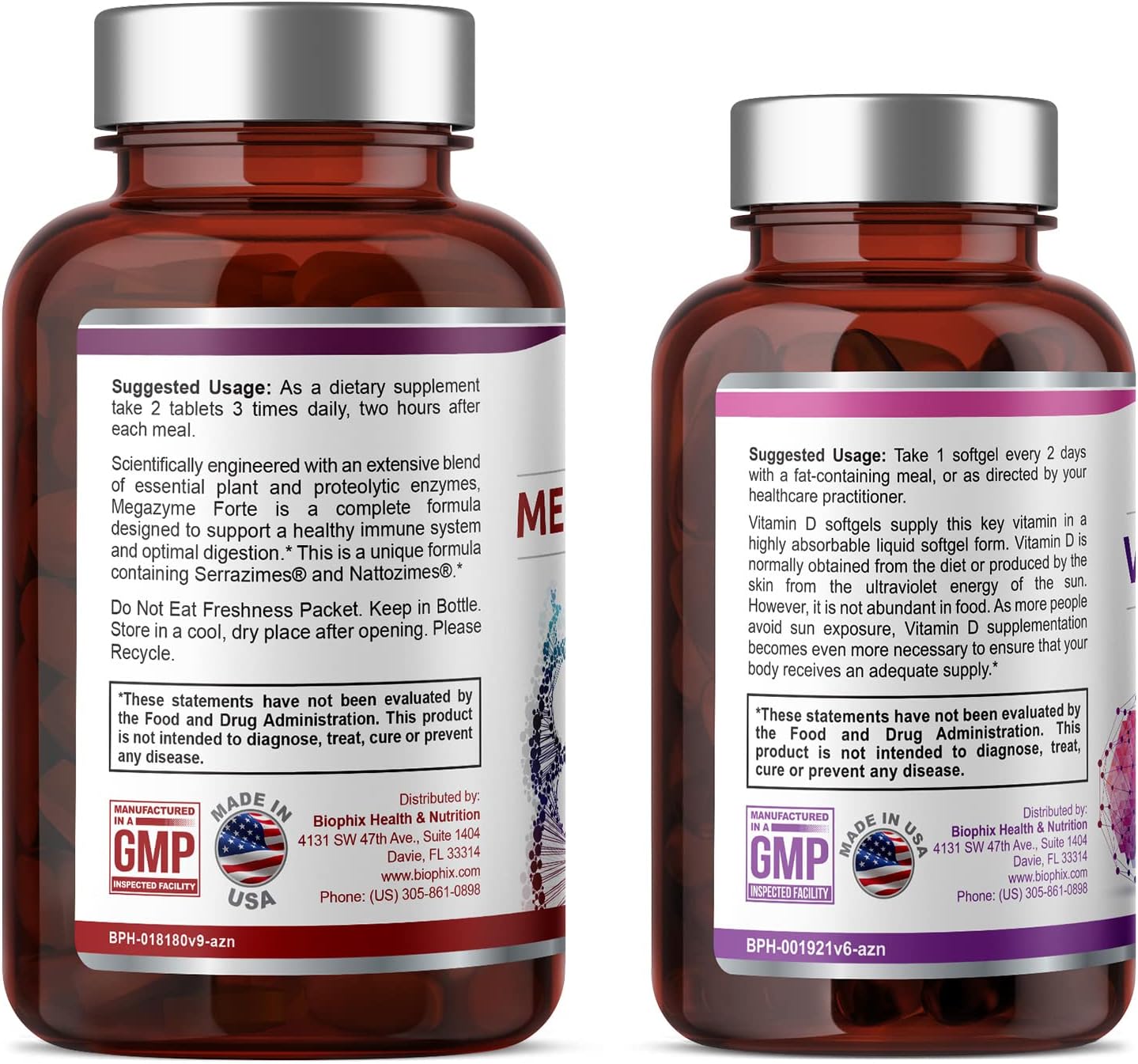 biophix Megazyme Forte 200 Tablets - Free Vitamin Nepal | Ubuy