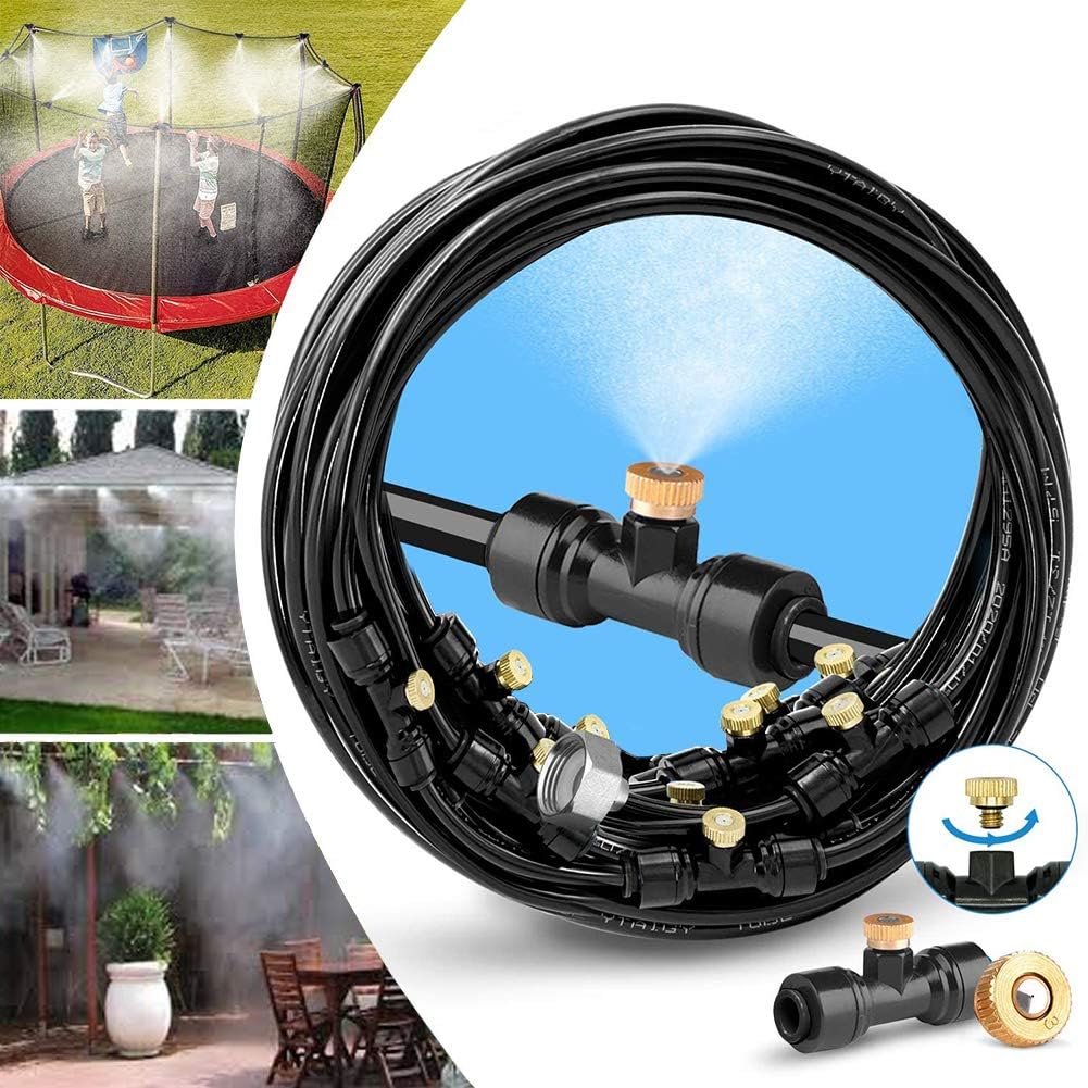 Amazon.com: CEED4U 59ft Misting Cooling System Misters with Water ...