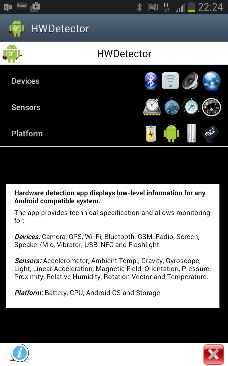 Hardware Detection - App on Amazon Appstore